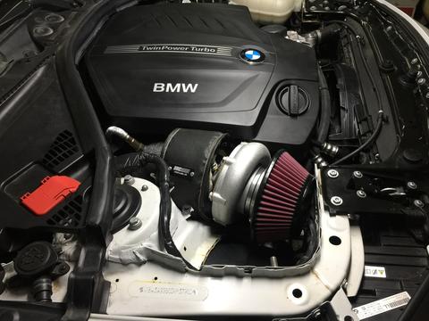 60 130 DOC Race developing top mount BMW N55 turbo kit