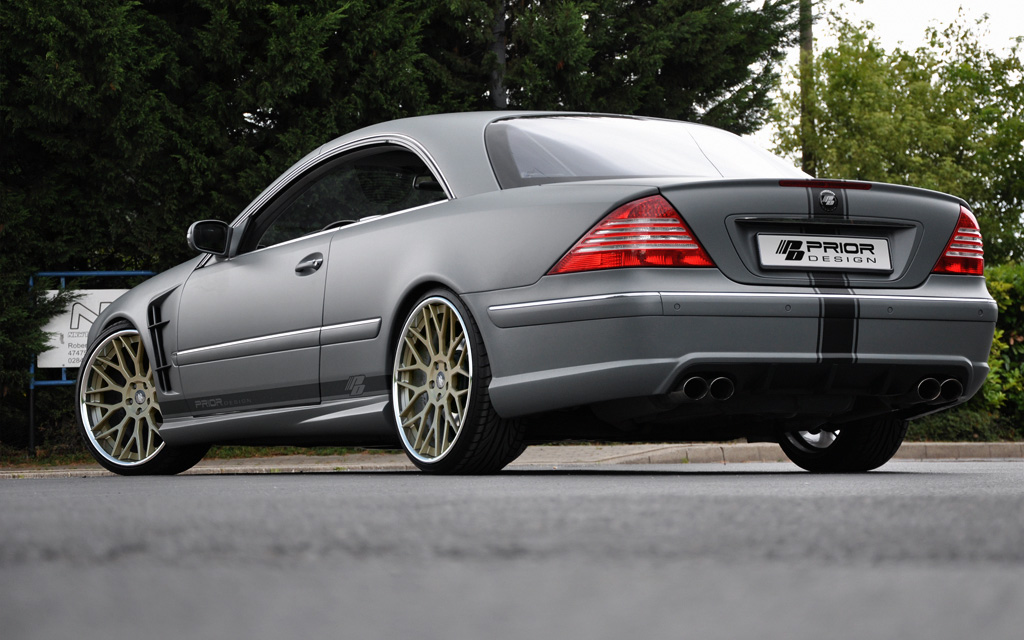 W215 New body kit for the W215 Mercedes CL thanks to Prior Design